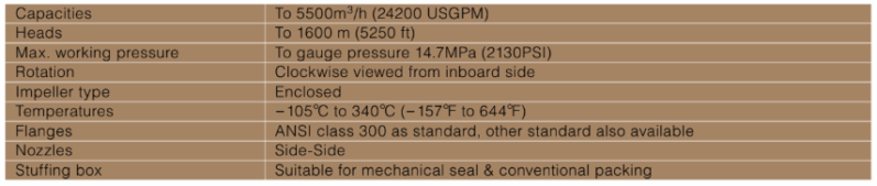 Ebara VPCS/VPCH Pump – Vertical Multistage Process Pump